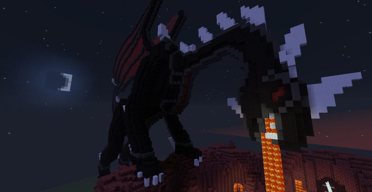Volcano dragons v2.0 Minecraft Map