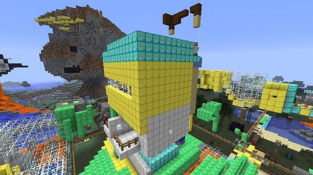 Super Awesome Adventure World Minecraft Map