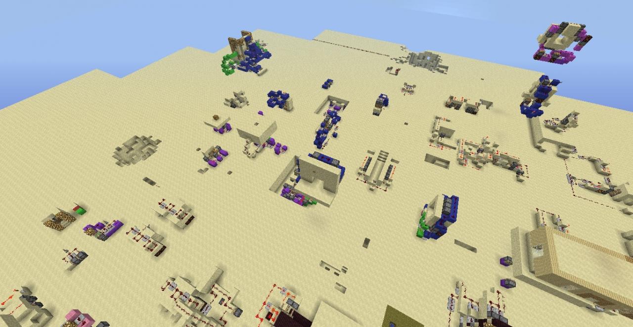 Awesome Redstone World (part 3) Minecraft Map