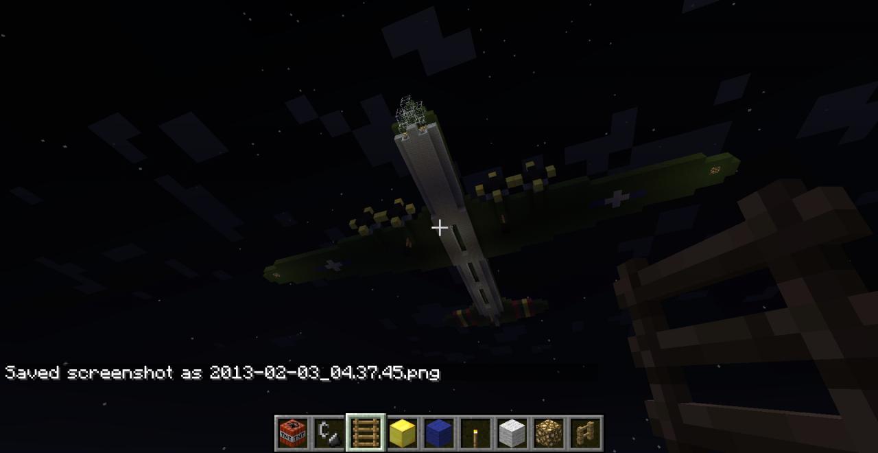 Bigger Boeing B-17 Minecraft Map