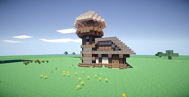 Crypt Guardians medieval house Minecraft Map