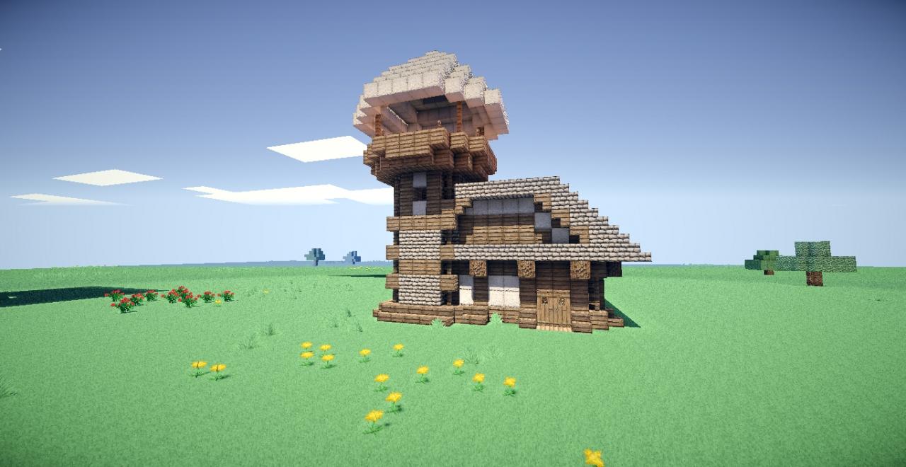 Crypt Guardians medieval house Minecraft Map