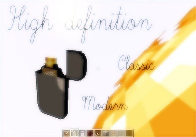 Classic lighter animation 64x Minecraft Texture Pack