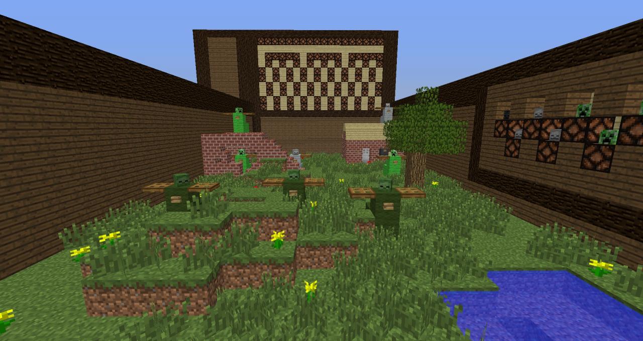 Archery Range Challenge Minecraft Map