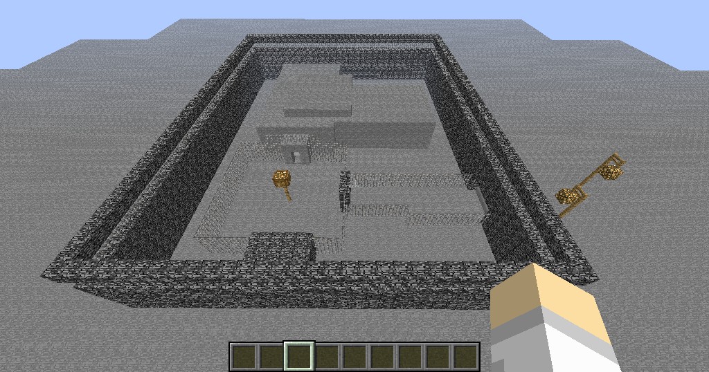 Small server Redstone prison Minecraft Map