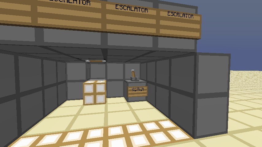 Redstone Escalator! Minecraft Map