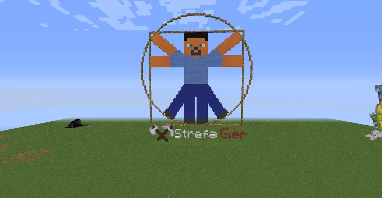 Vitruvian Steve Minecraft Map