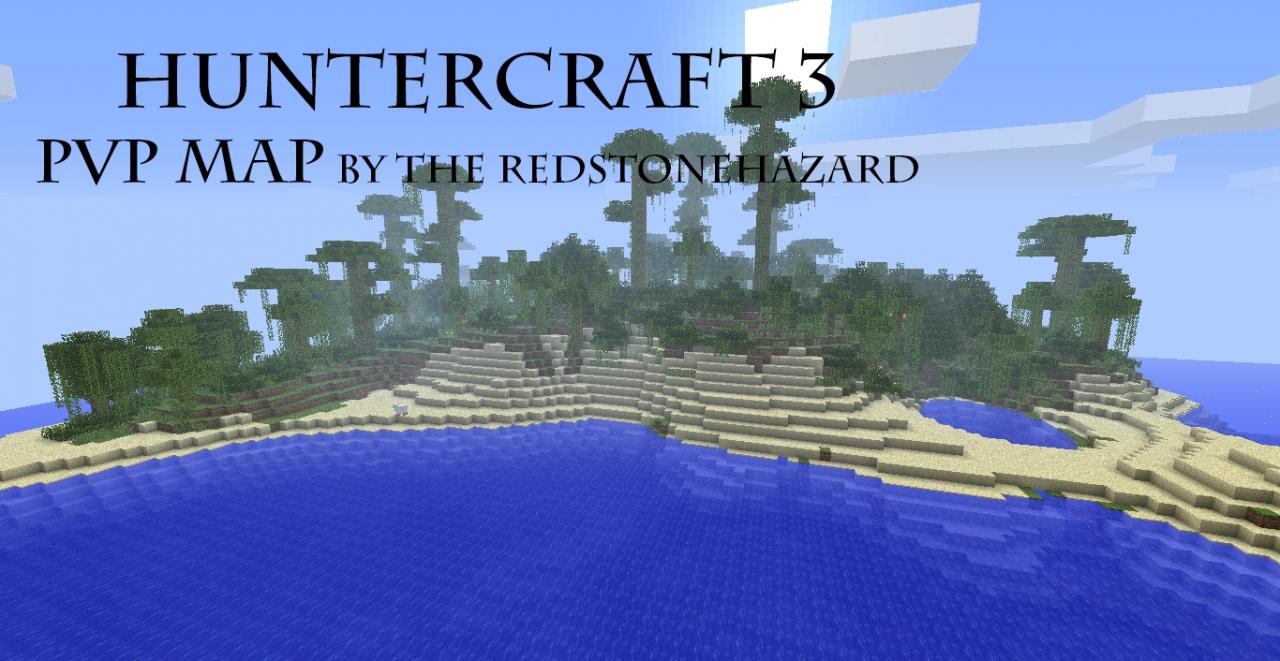 Huntercraft 3 PVP map based on crysis 3 Minecraft Map