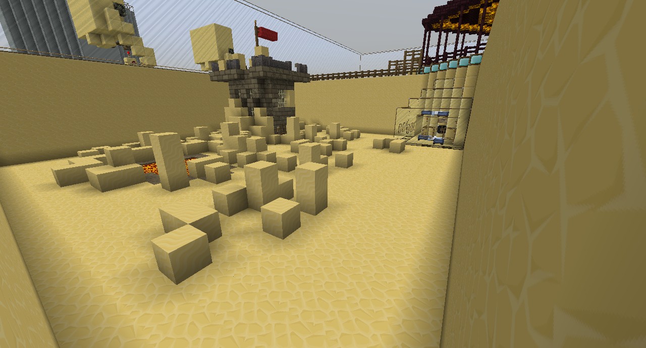 The Holes | Minecraft PvP Map Minecraft Map