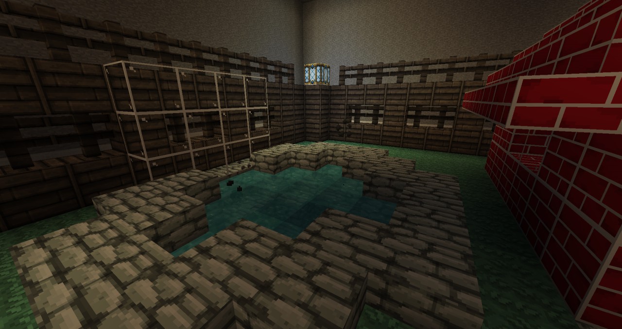 Piston Dam Underground Base (Cinematic) Minecraft Map