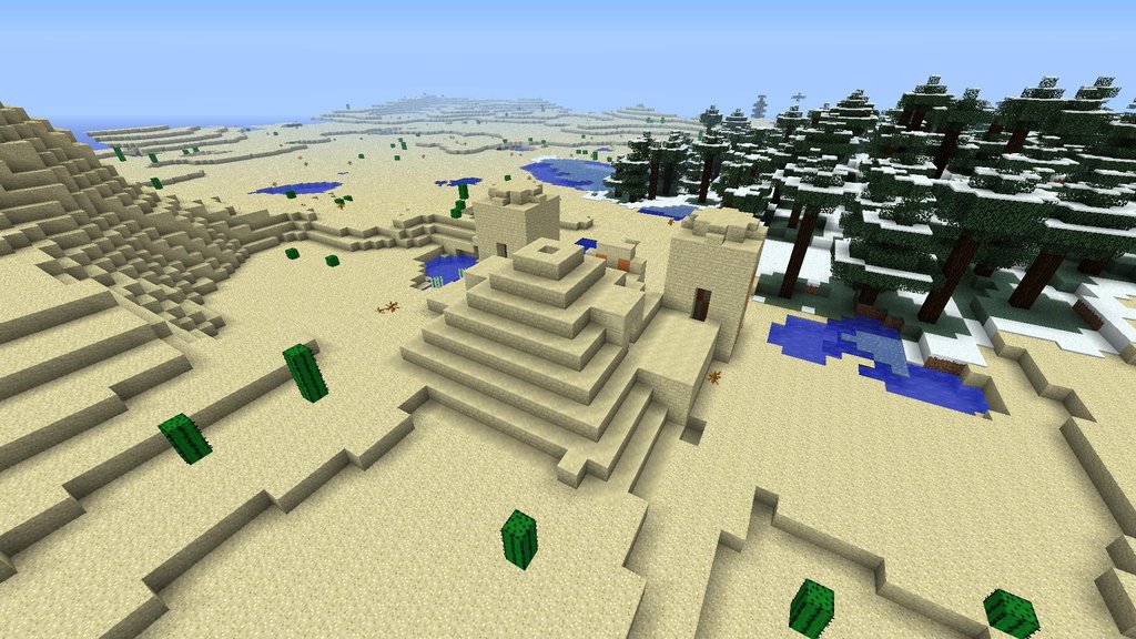 The Absolute Best Minecraft Seed Ever! [4 NPC Village's MORE] Minecraft Map