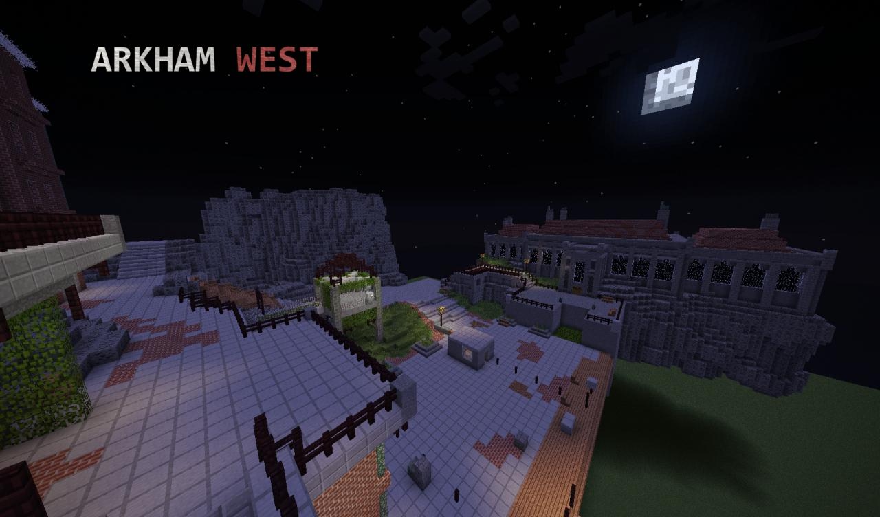 BATMAN: PROJECT ARKHAM - Constructing the Asylum Minecraft Map