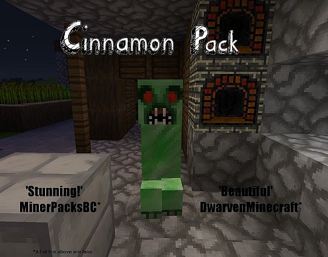 Cinnamon Pack V-1.2.1 BETA (1.4.7) Minecraft Texture Pack