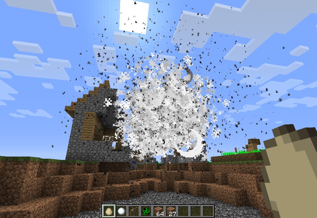 Unnecessary Explosions Mod! [MODLOADER] Minecraft Mod