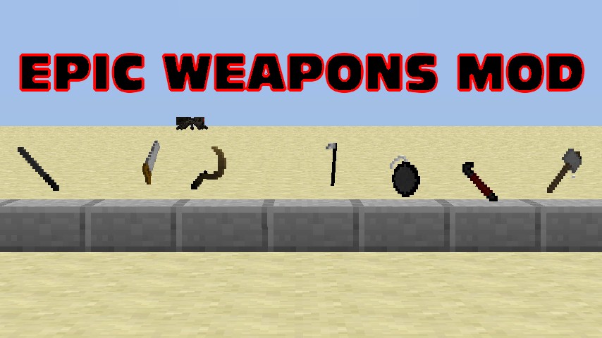 [Modloader][1.4.7]Epic Weapons Mod! Minecraft Mod