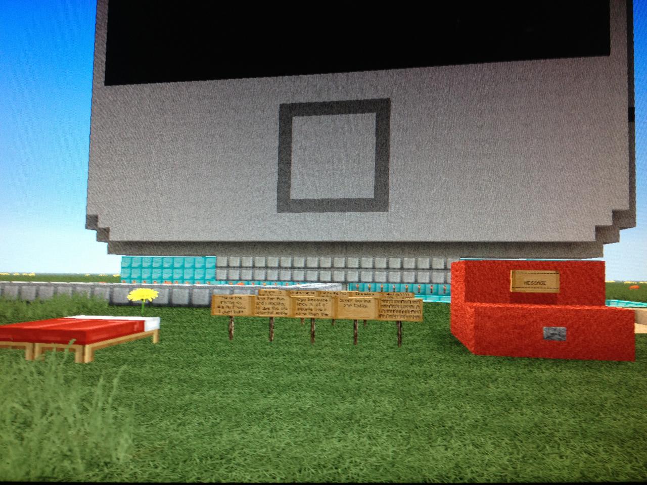 iPhone 4s huge build! Minecraft Map