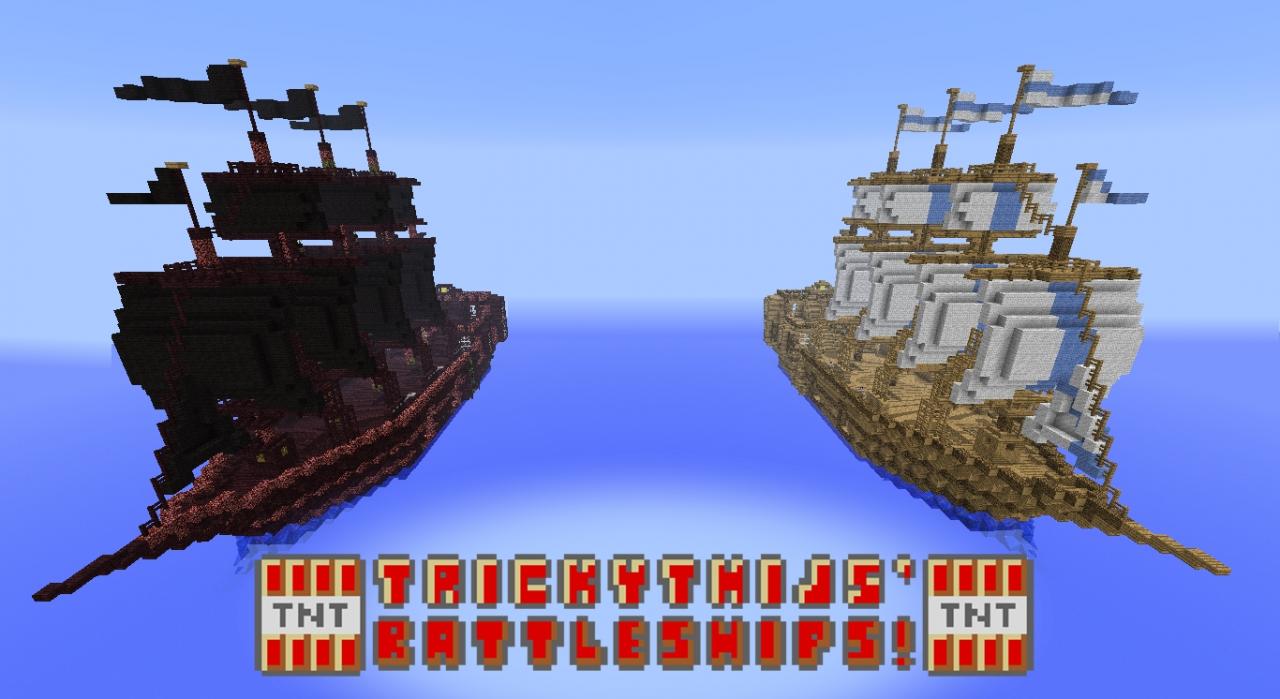 TrickyThijs' Battleships Minecraft Map