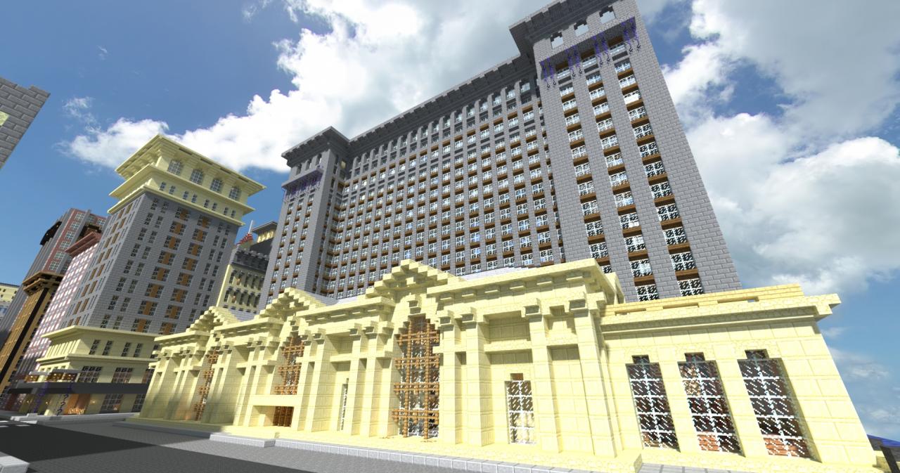 Guntana || Michigan Central Station Minecraft Map