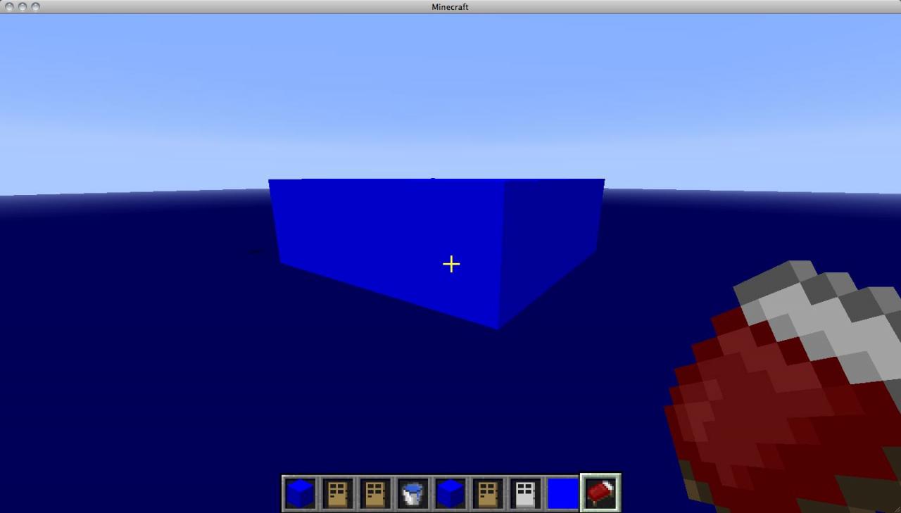 Everthing Blue Minecraft Texture Pack