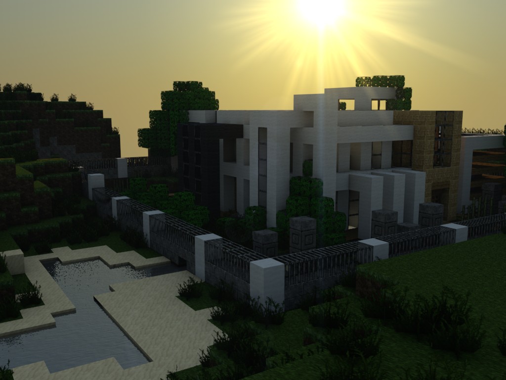 Modern House Old Style Minecraft Map