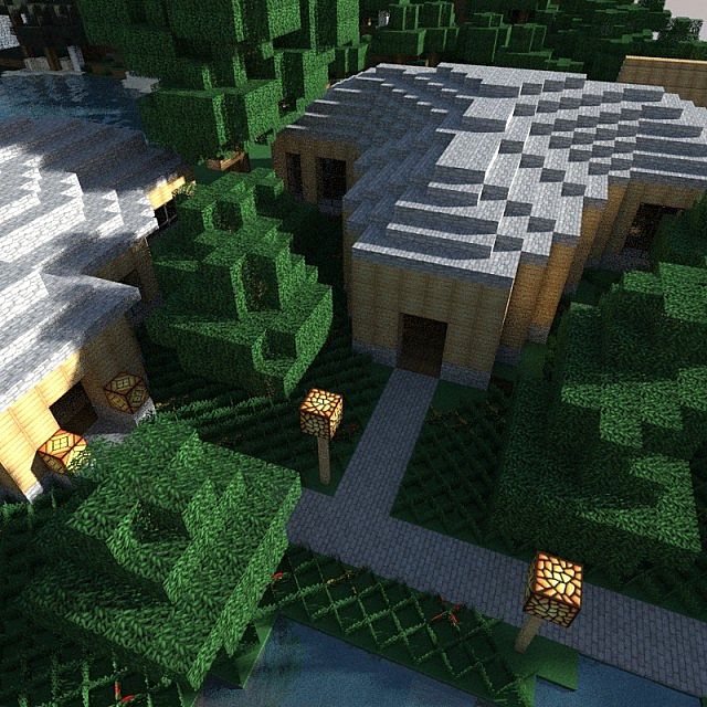 Modern Village - Sneak Peak Minecraft Map