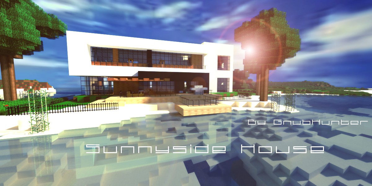 Modern - SunnySide House Minecraft Map