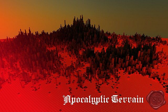 Apocalyptic Terrain | Can you survive? Minecraft Map