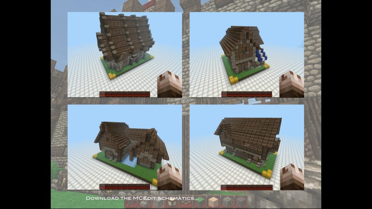 Medieval buidling bundle [MCEdit saves included] Minecraft Map