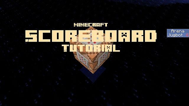 Scoreboard Tutorial [video] Minecraft Project