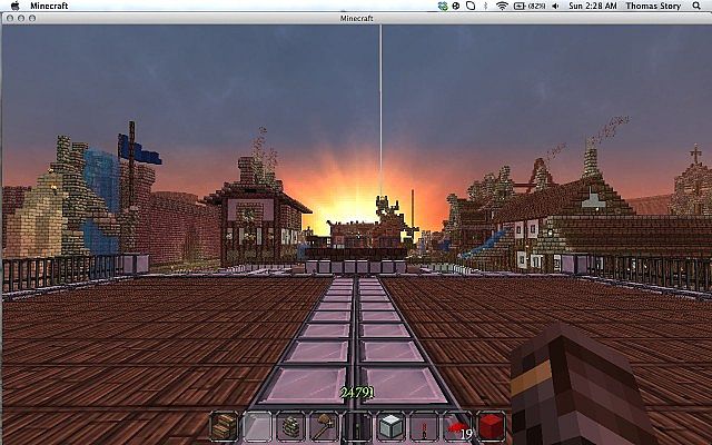Sun Set City Minecraft Map