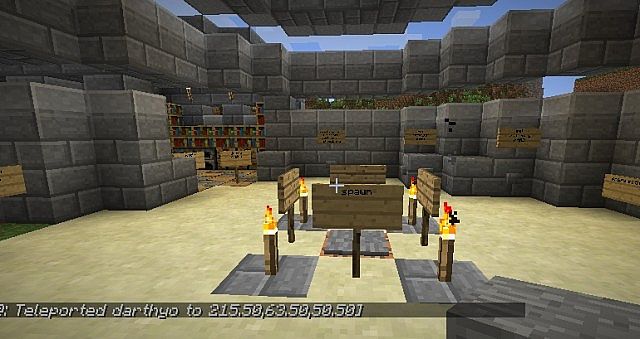 command kraft world/server Minecraft Map