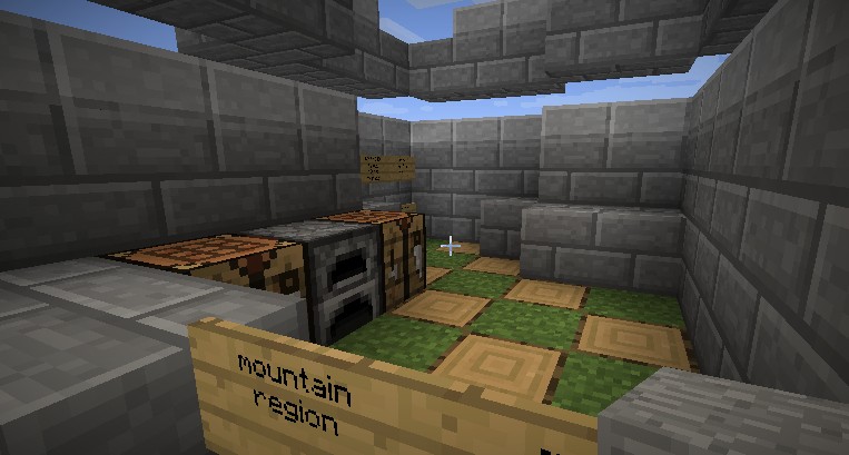 command kraft world/server Minecraft Map