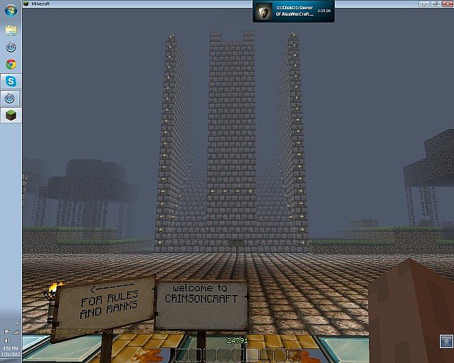 Doing A Minecraft Series An I need people MUST HAVE SKYPE