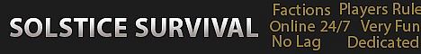 Solstice Survival Minecraft Server