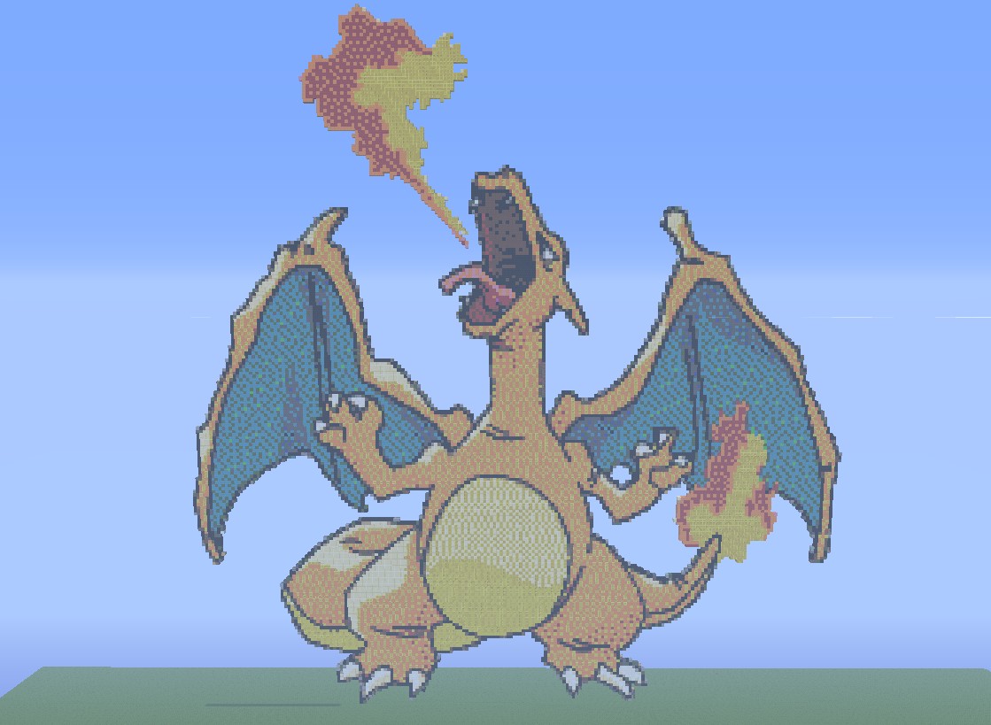 Pokemon: Charizard Minecraft Project