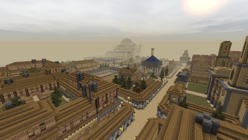 Imperial City of Constantinople (not finished) - Download Minecraft Map