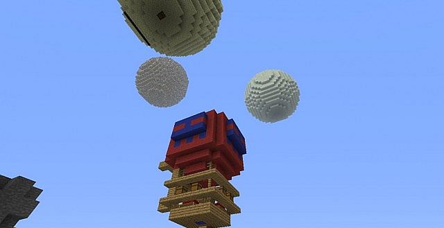survival balloon Minecraft Map
