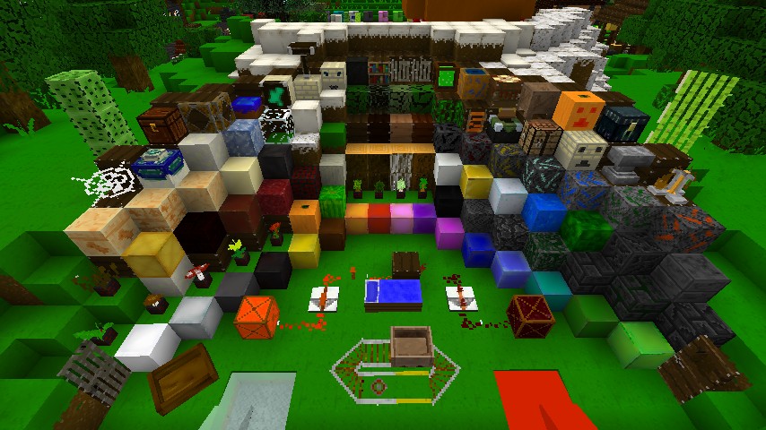 DiagonalCraft Taiga Minecraft Texture Pack