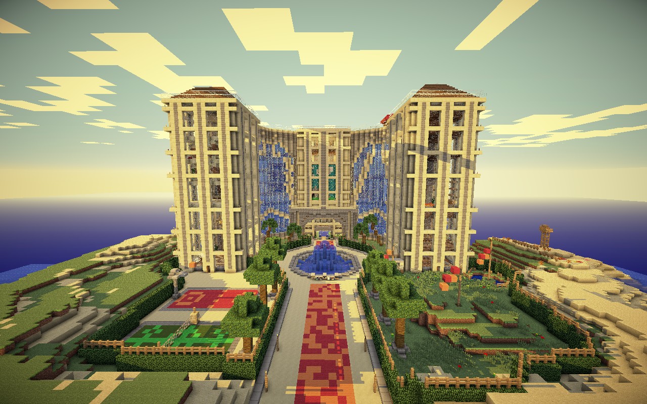 Amazing Island Resort Minecraft Map