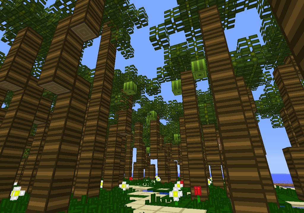 w5primes tropical paradise Minecraft Map