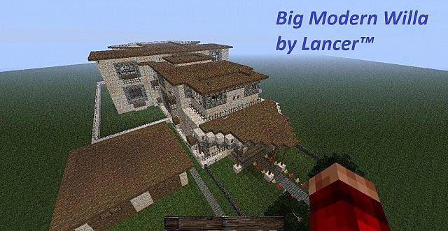 Big modern willa by Lancer Minecraft Map