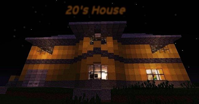 20's House Minecraft Map