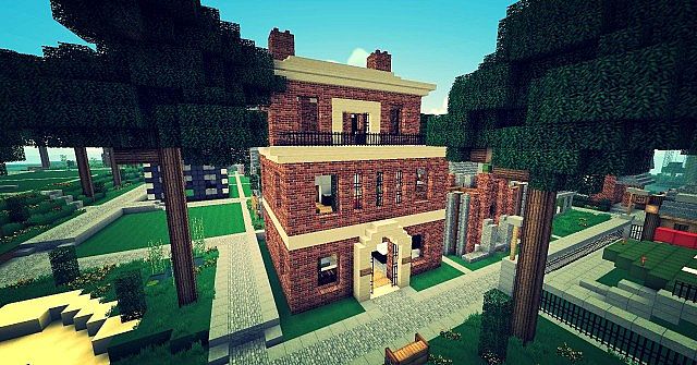 Georgian Style Townhouse Minecraft Map
