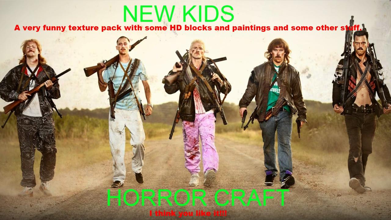 New Kids Horror Craft HD Minecraft Texture Pack