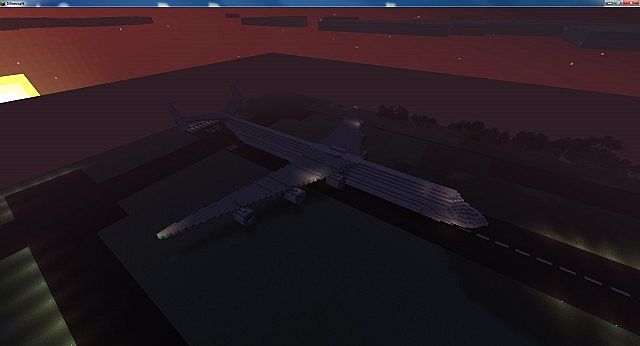 Antonov AN-225 Minecraft Map