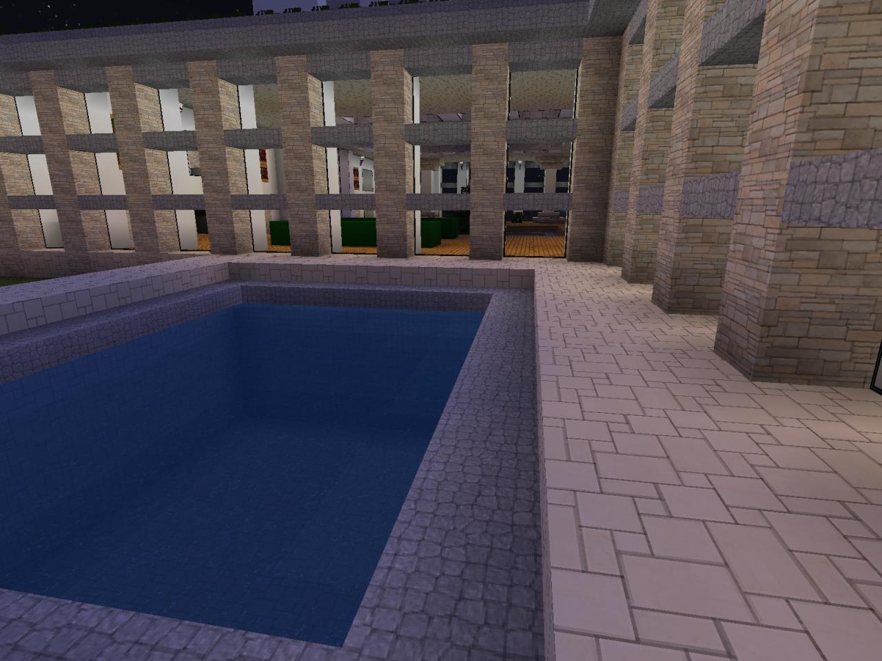 Modern Mansion Minecraft Map