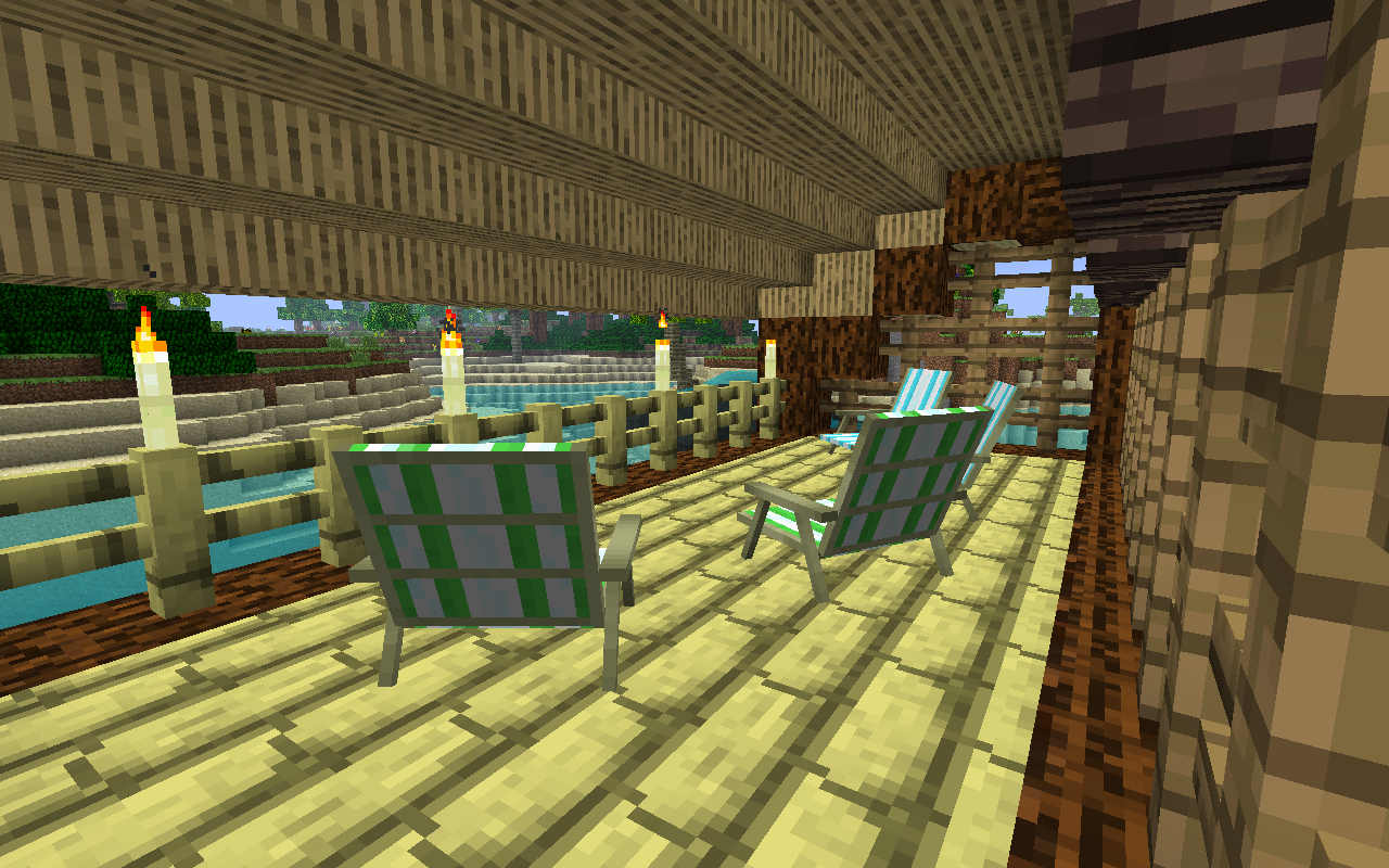 Tropicraft Starter Home REQUIRES ¡TROPICRAFT MOD TO PLAY! Minecraft Map