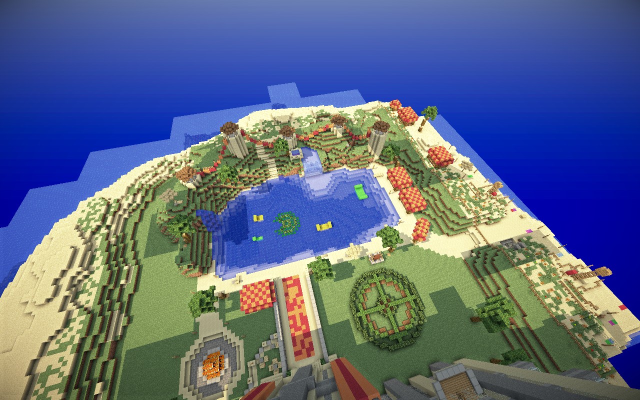 Amazing Island Resort Minecraft Map