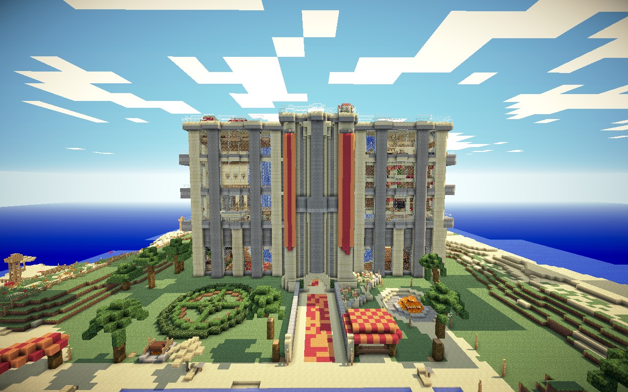 Amazing Island Resort Minecraft Map