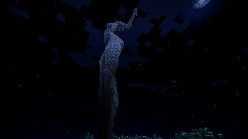 Sexy Stone Statue Minecraft Map